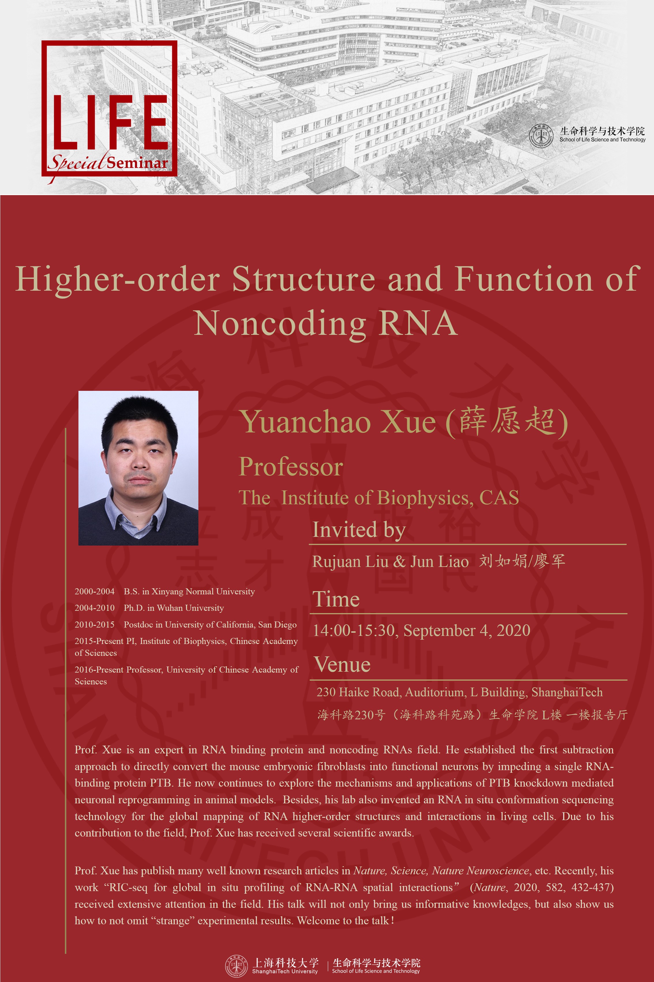 Higher-order Structure and Function of Noncoding RNA