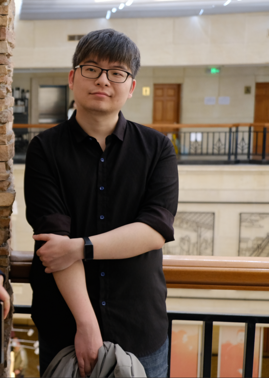 Doctoral students Jing Zhengyu and Lin Jialing from ShanghaiTech ...